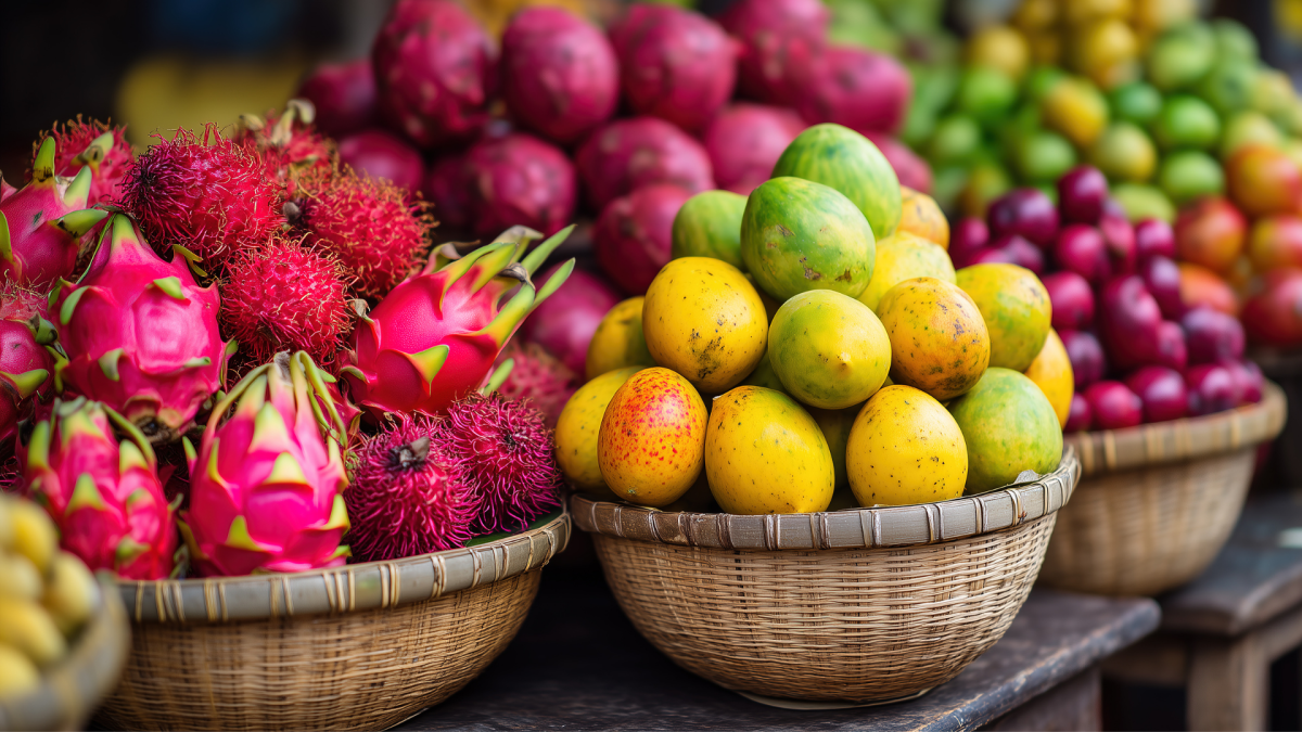Frutas exóticas en España, descubre cuáles puedes encontrar